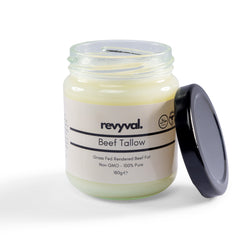 Halal Beef Tallow - 100% Grass-fed Tallow for cooking - Revyval